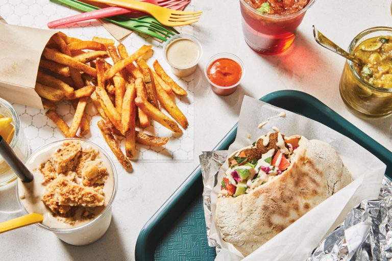 Falafel Up Front - Flavor & The Menu