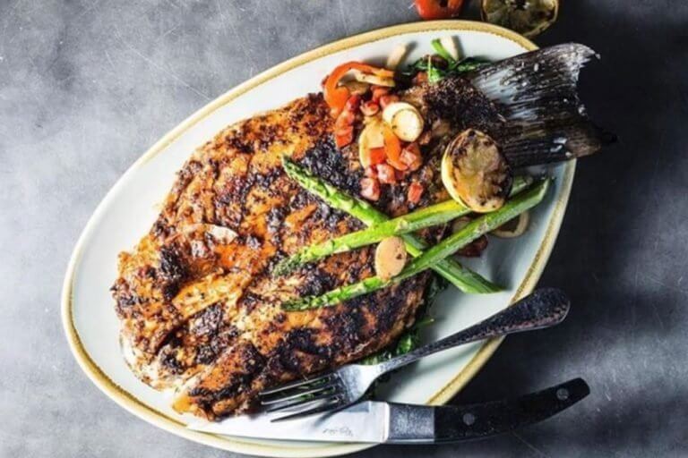 Whole-roasted fish and Puerto Nuevo-Style Maine Lobster from Coasterra ...