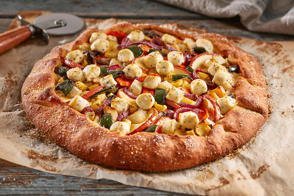 Roasted Root Vegetable Pizza Galette with Boursin® Garlic & Fine Herbs ...