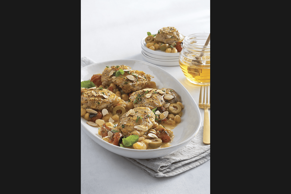 Moroccan-Style Chicken Thigh Bowl Bites - Flavor & The Menu