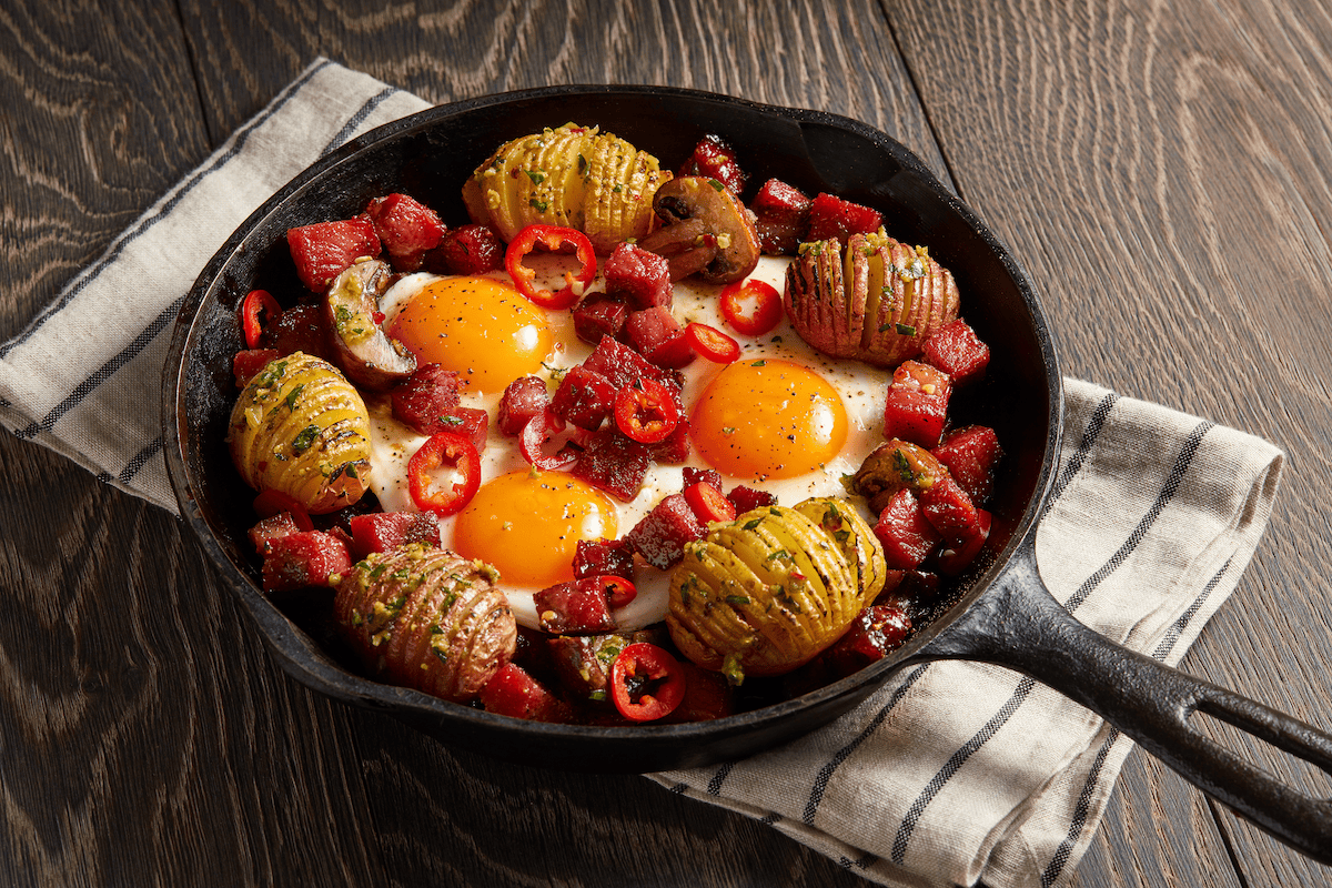 Lamb Prime Rib Hash - Flavor & The Menu