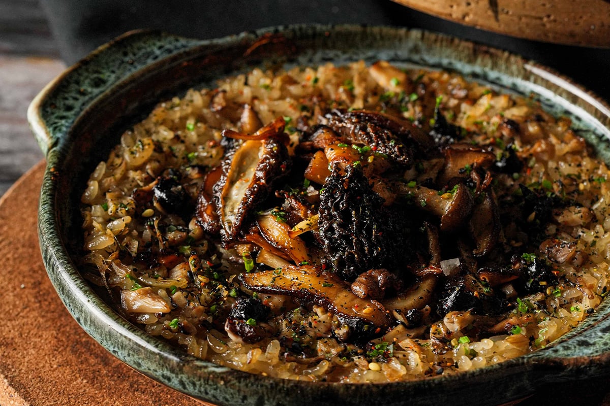 Shiitake, Maitaki Plus Mushroom Dashi - Flavor & The Menu