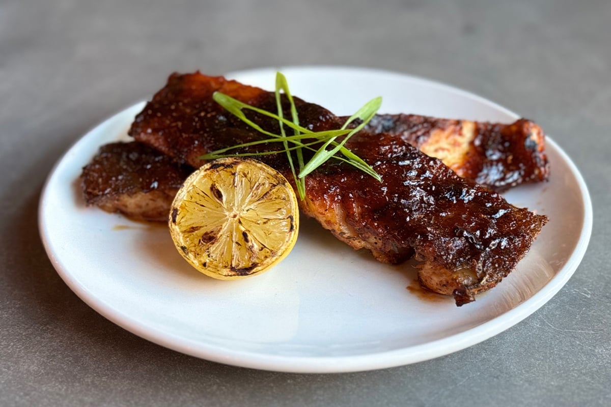 The Seafood Answer to Saucy Ribs - Flavor & The Menu